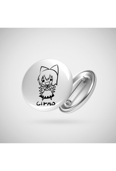Fizello Chibi Cirno - Touhou (Black) Rozet Fizello Chibi Cirno - Touhou (Black) Rozet