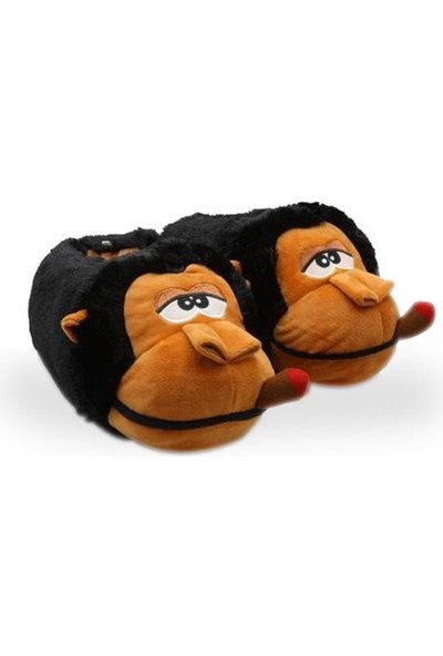 Twigy TT0653 Tw Hugo Siyah Hayvan Figürlü Erkek Panduf