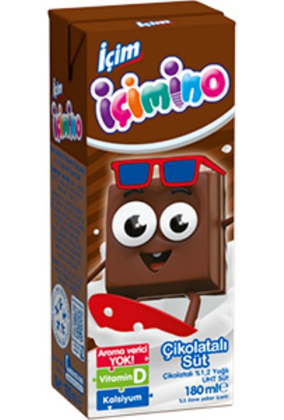 Içim Içimino Kakaolu Süt 180 ml