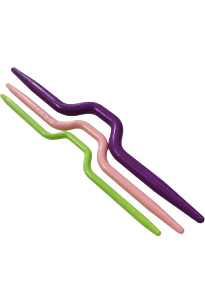 Elegantshop Saç Örgüsü Yardımcı Şiş