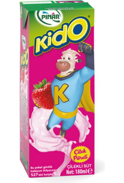 Pınar Kido Çilekli 180 ml