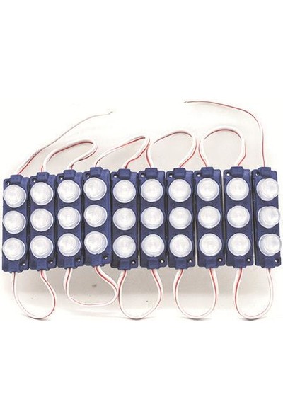 Easterner Parmak LED Mavi 10'lu 12 V