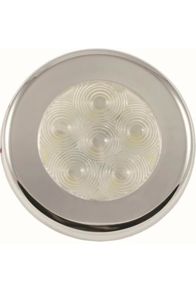 Easterner Gömme Spot Krome 12 V 6 LED Gün Işığı