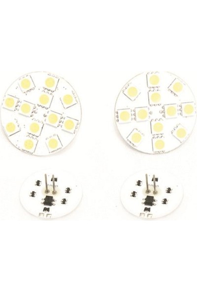 Easterner 12 Led'li G4 Ampül Dik Gün Işığı 12-24 V