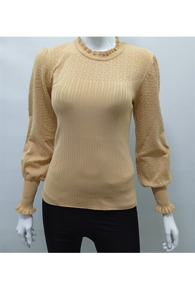 Gülseli Collection 7871 Gülseli Collection Kol Detaylı Kazak