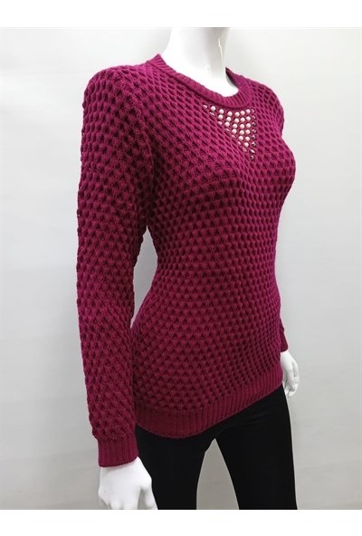 Karvan 7868 Karvan Bayan Boyun Detaylı Kazak