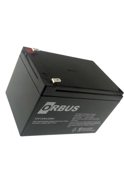 Orbus 12 Volt 12 Amper Akü