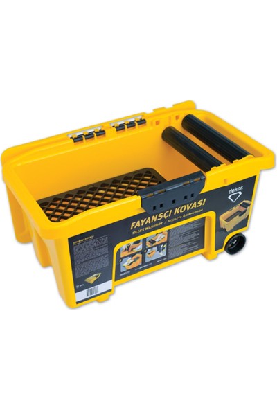 Dekor Fayansçı Kovası 25LT