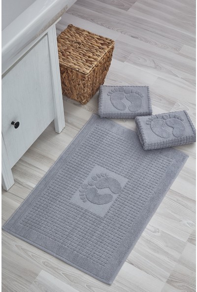 ÇAĞELKA 3 Adet 780 gr. Banyo Ayak Havlusu