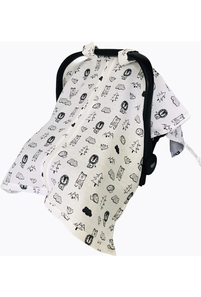 juniperus Hayvanlar Müslin Bezi Puset Örtüsü Fermuarlı juniperus Hayvanlar Müslin Bezi Puset Örtüsü Fermuarlı