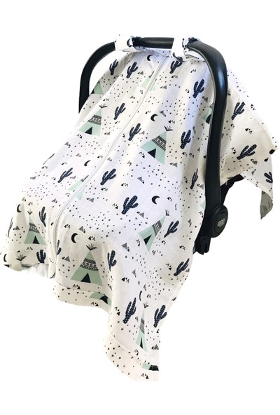 juniperus Çadır Müslin Bezi Puset Örtüsü Fermuarlı