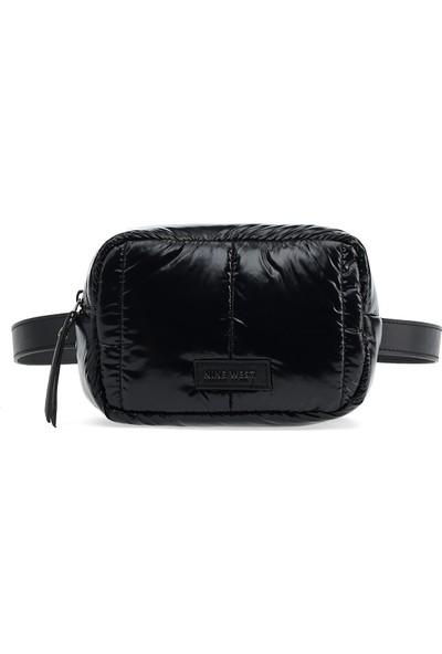 Nine West Pufy 1pr Siyah Kadın Bel Çantası