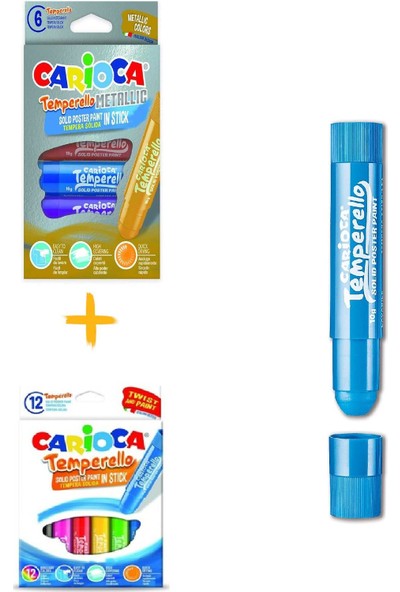 Carioca Temperello Stick Poster Boyama Kalemi 126 Set