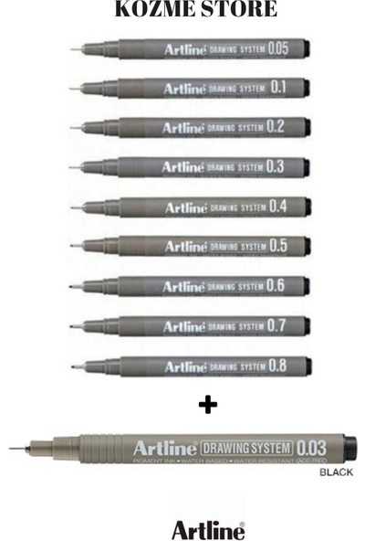 Südor Drawing System Teknik Çizim Kalemi 9 1 003 Tam Set Südor Drawing System Teknik Çizim Kalemi 9 1 003 Tam Set