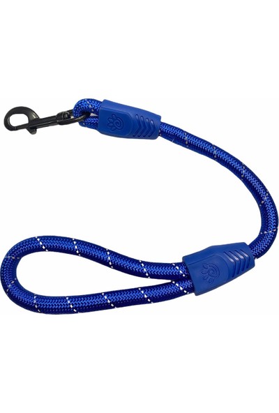 Doco Reflektörlü Mavi Kısa Halat Gezdirme Kayışı 13 mm x 50 cm Doco Reflektörlü Mavi Kısa Halat Gezdirme Kayışı 13 mm x 50 cm