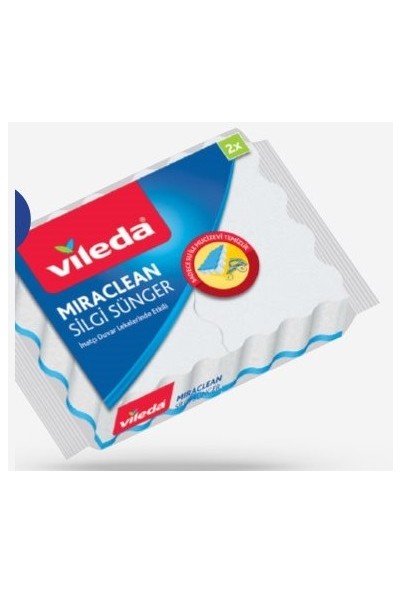 Vileda Miraclean Silgi Sünger 2'li Vileda Miraclean Silgi Sünger 2'li