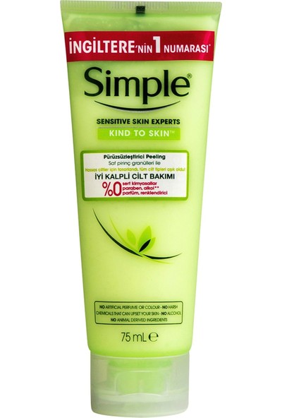 Simple Pürüzsüzleştirici Peeling 75 ml