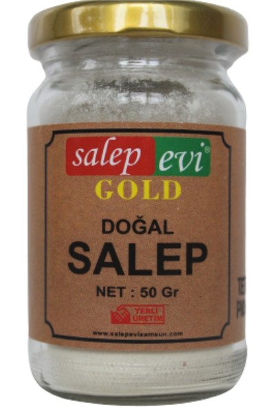 Gold Salepevi Salep Doğal Saf Katkısız Öğütülmüş Toz Sahlep 50 gr Gold Salepevi Salep Doğal Saf Katkısız Öğütülmüş Toz Sahlep 50 gr
