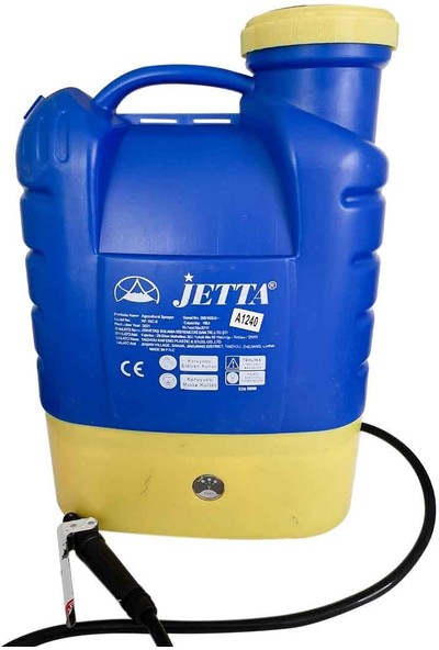 Jetta 16 Litre Şarjlı Sırt Pompası (Çok Amaçlı) Jetta 16 Litre Şarjlı Sırt Pompası (Çok Amaçlı)