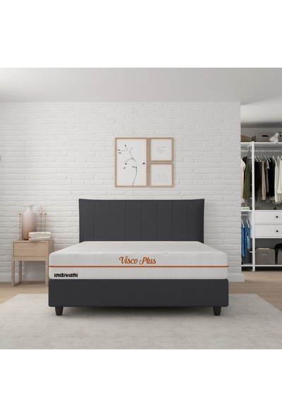 Indivani Visco Plus Fermuarlı Yıkanabilir Kılıflı Yatak