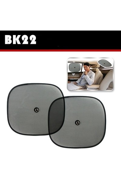 Yan Cam Perdesi Vantuzlu 2'li Set Yan Cam Perdesi Vantuzlu 2'li Set