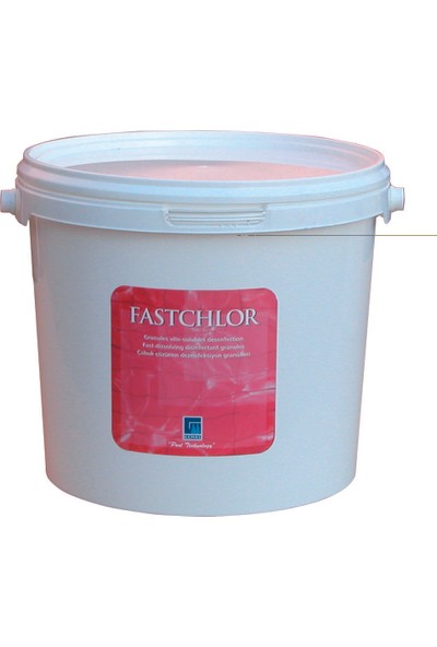 GEMAŞ Gemaş fastchlor 15 kg Klor Stabilize Diklor Granül %56 Aktif Klor GEMAŞ Gemaş fastchlor 15 kg Klor Stabilize Diklor Granül %56 Aktif Klor