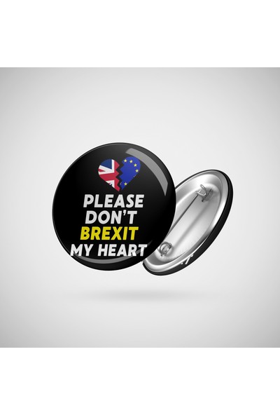 Fizello Brexit European Union British Flag European Flag Rozet Fizello Brexit European Union British Flag European Flag Rozet