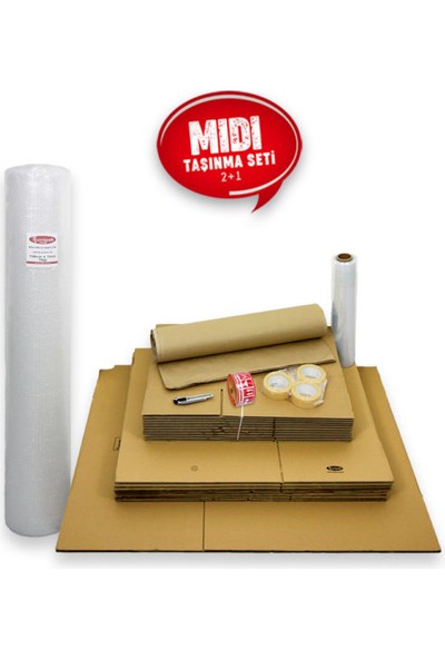 Unipak Midi Taşınma Seti 2+1