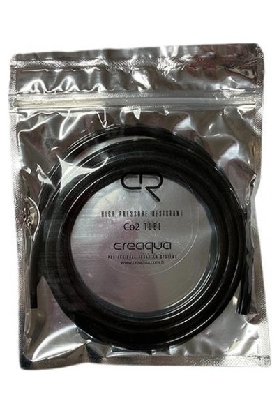 Creaqua Co2 Hortumu 2m Siyah