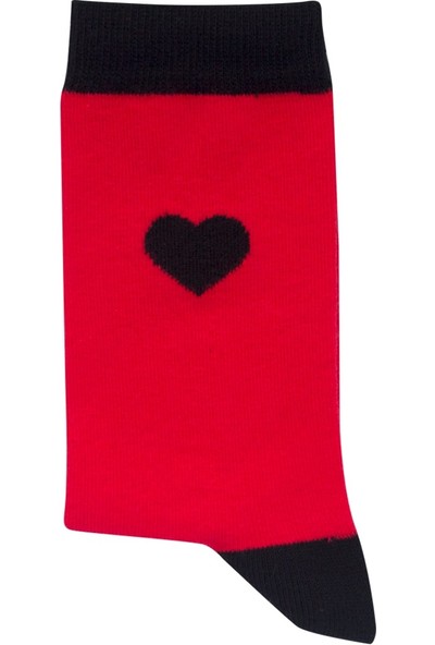 Luzperla Kalp Desenli Çorap (Sevgililer Günü) Heart Luzperla Kalp Desenli Çorap (Sevgililer Günü) Heart