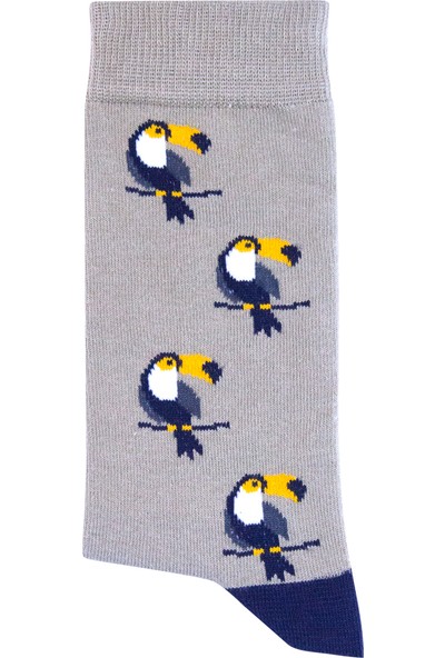 Luzperla Papağan Desenli Çorap Luzperla Papağan Desenli Çorap