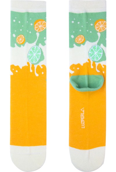 Luzperla Limon Desenli Kadın Çorap Luzperla Limon Desenli Kadın Çorap