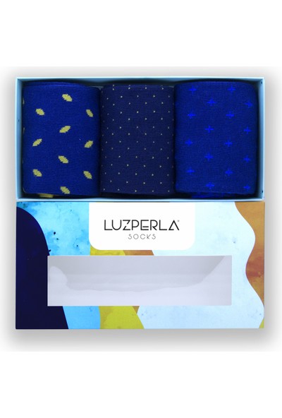 Luzperla Erkek Desenli Klasik 3'lü Avantaj Kutu Luzperla Erkek Desenli Klasik 3'lü Avantaj Kutu