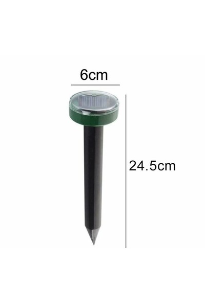 Charge 4 Adet Köstebek Fare Kovucu Ultrasonik Güneş Enerjili