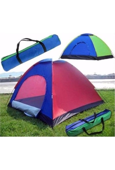 Toptan Bulurum 4 Kişilik Kolay Kurulum Kamp Outdoor Çadırı 210 x 180 x 135 cm