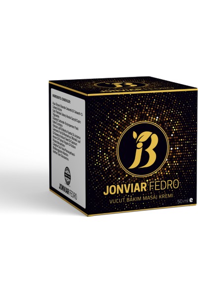 Jonvıar Fedro Vücut Bakım Masaj Kremi 50ML