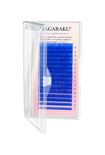 Nagaraku 0.10D Mix Sgs Msds Renkli Ipek Kirpik(Mavi) Nagaraku 0.10D Mix Sgs Msds Renkli Ipek Kirpik(Mavi)