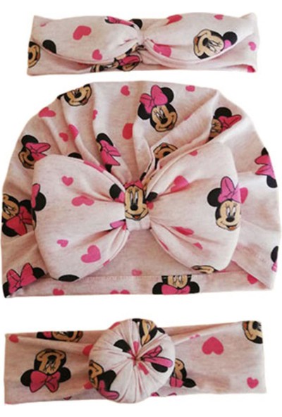 Bullt Bebek Bone-Bandana Set 0-36 Ay Pembe Bullt Bebek Bone-Bandana Set 0-36 Ay Pembe
