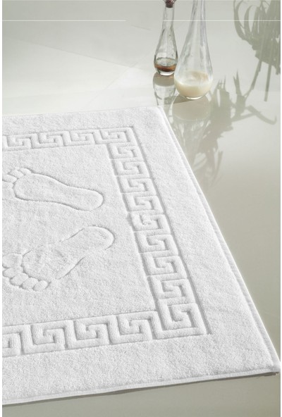 Regule 4 'lü Otel Serisi Ayak Havlusu 50 x 70 200 gr Beyaz