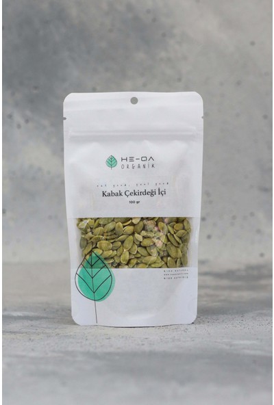 HE-QA Soyulmuş Kabak Çekirdeği 100 Gr HE-QA Soyulmuş Kabak Çekirdeği 100 Gr