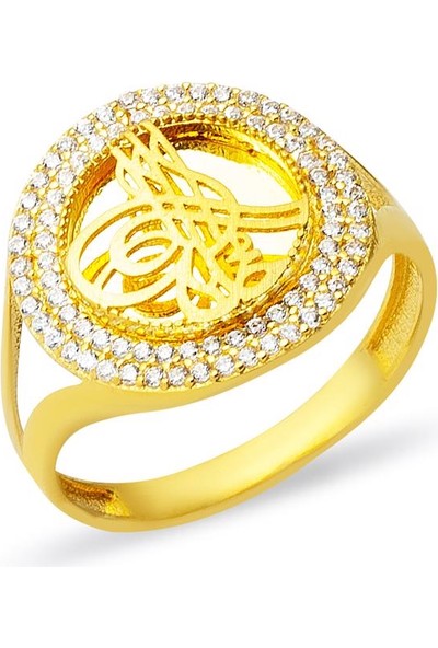 Bilezikci Tuğralı 8 Ayar Altın Yüzük
