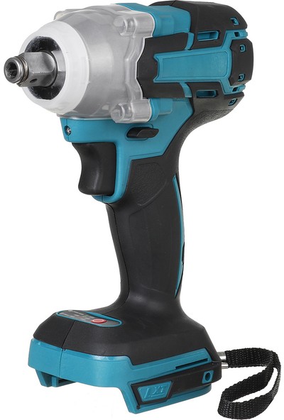 Xyanling - Elektrikli Akülü Fırçasız Darbeli Vidalam Matkap Soketi + 2 Pil (Anahtar+Pil+Şarj Cihazı)