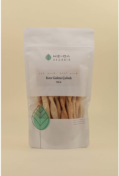 He-Qa Organik He-Qa El Yapımı Kıtır Galeta Çubuk 100 Gr