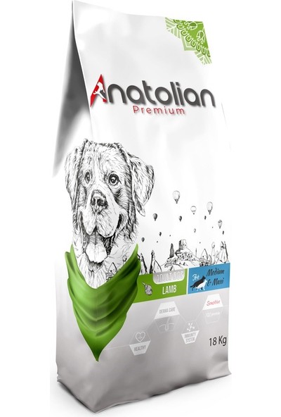 Anatolian Premium Lamb Kuzulu Medium Maxi Yetişkin Köpek Maması 18 Kg Anatolian Premium Lamb Kuzulu Medium Maxi Yetişkin Köpek Maması 18 Kg