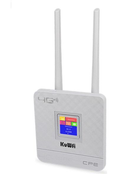 Kuwfi 150MBPS Kablosuz 4g Lte Wifi Yönlendirici RJ45 Bağlantı Noktalı Ev Için Çift Harici Antenler (Yurt Dışından) Kuwfi 150MBPS Kablosuz 4g Lte Wifi Yönlendirici RJ45 Bağlantı Noktalı Ev Için Çift Harici Antenler (Yurt Dışından)
