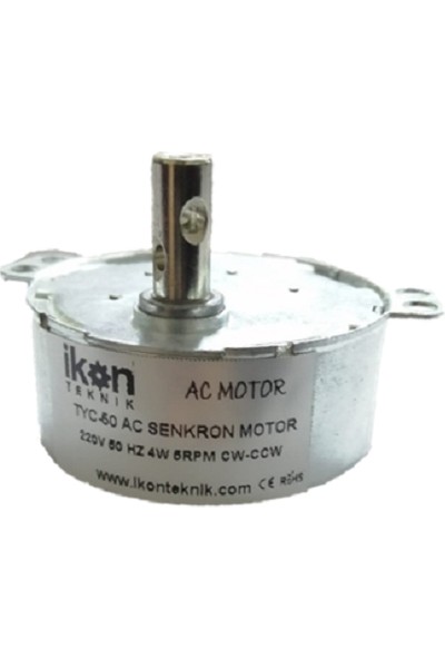 Ikon Ac Senkron Motor TYC50 5 Rpm 4W, Elektrikli Şömine Motoru, Viyol Motoru TYC50 5rpm Cw/ccw Ikon Ac Senkron Motor TYC50 5 Rpm 4W, Elektrikli Şömine Motoru, Viyol Motoru TYC50 5rpm Cw/ccw