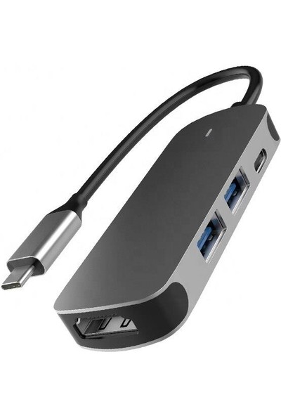 Valkyrie 4in1 Type-C USB Hub USB 3.0 USB 2.0 Pd 60W 4K Macbook/pro/air Type -C HDMI Laptop Çoklayıcı Hub Valkyrie 4in1 Type-C USB Hub USB 3.0 USB 2.0 Pd 60W 4K Macbook/pro/air Type -C HDMI Laptop Çoklayıcı Hub