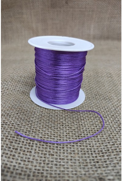 Platin Hediyelik Mor Renk Ince Paraşüt Bileklik Ipi Takı Ipliği Platin Hediyelik Mor Renk Ince Paraşüt Bileklik Ipi Takı Ipliği