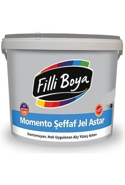 Filli Boya Momento Şeffaf Jel Astar 2.5 Lt. Filli Boya Momento Şeffaf Jel Astar 2.5 Lt.