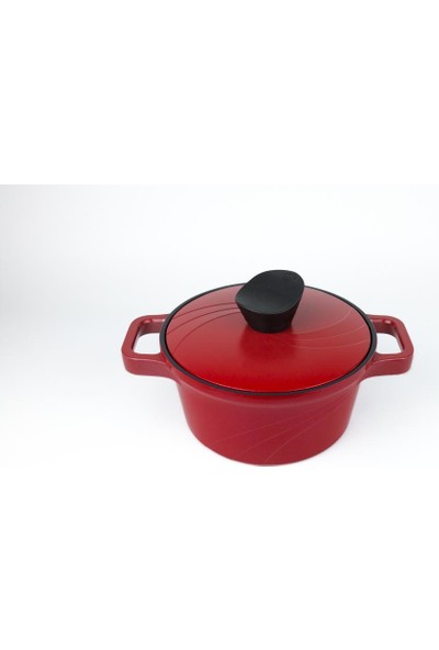 Primanova Bordain Alüminyum Derin Tencere 20 cm Kırmızı Primanova Bordain Alüminyum Derin Tencere 20 cm Kırmızı